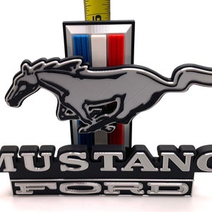 Vintage 1965 Ford Mustang 3D Printed Freestanding Logo - Etsy