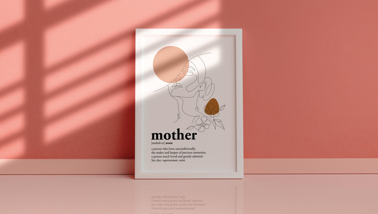 MOTHERS Day Gift Idea Poster. Printable MOTHERS Day Gift. - Etsy