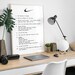 Principles of Nike Poster From the Movie Air. Phil Knight's Nike ...
