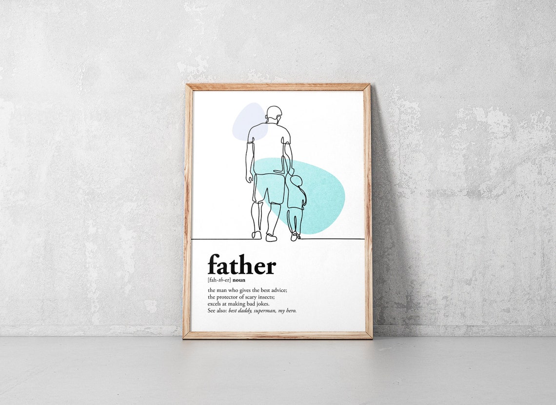 FATHER'S DAY Poster Download. Printable Father's Day - Etsy