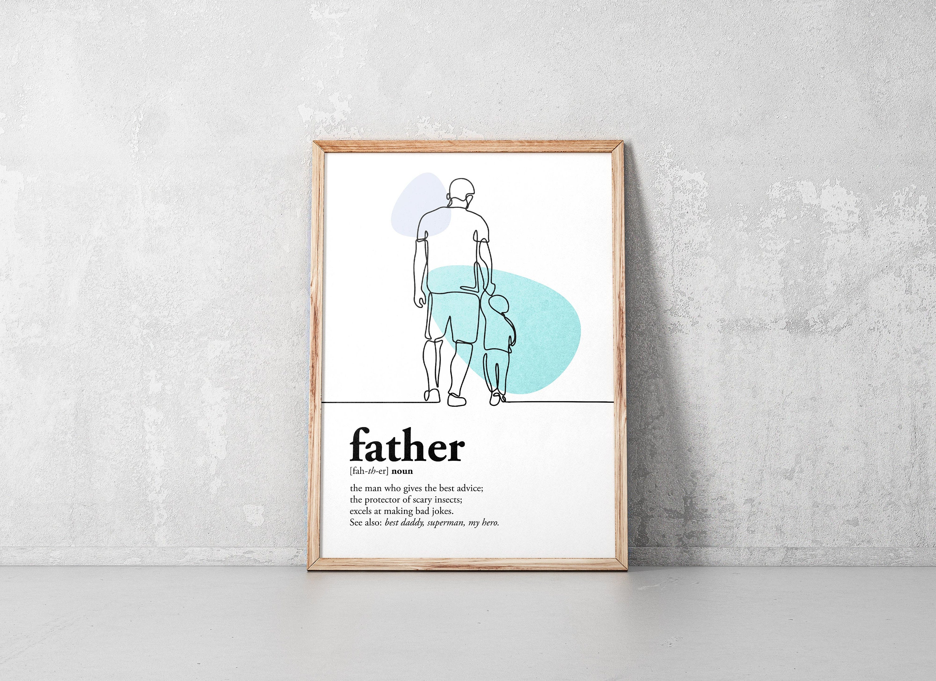 FATHER'S DAY Poster Download. Printable Father's Day - Etsy
