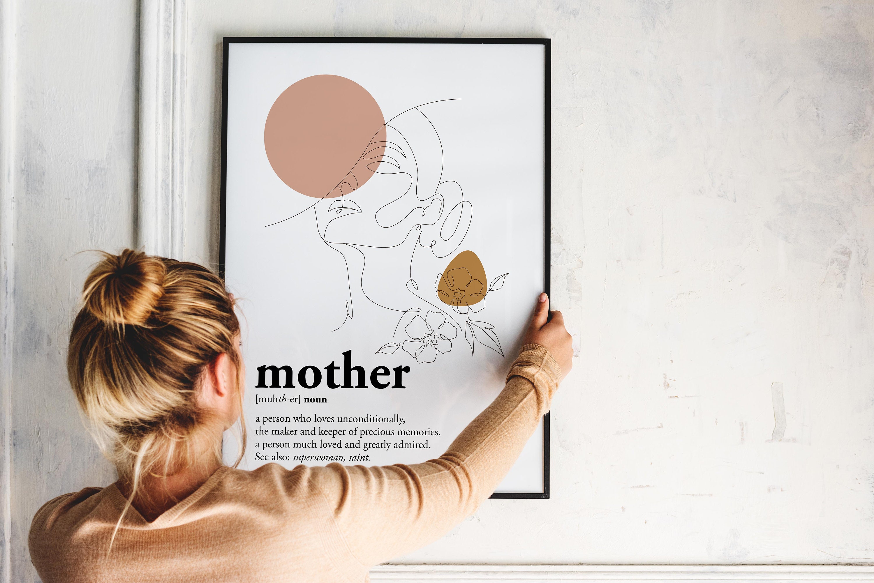 MOTHERS Day Gift Idea Poster. Printable MOTHERS Day Gift. Mothers Day ...