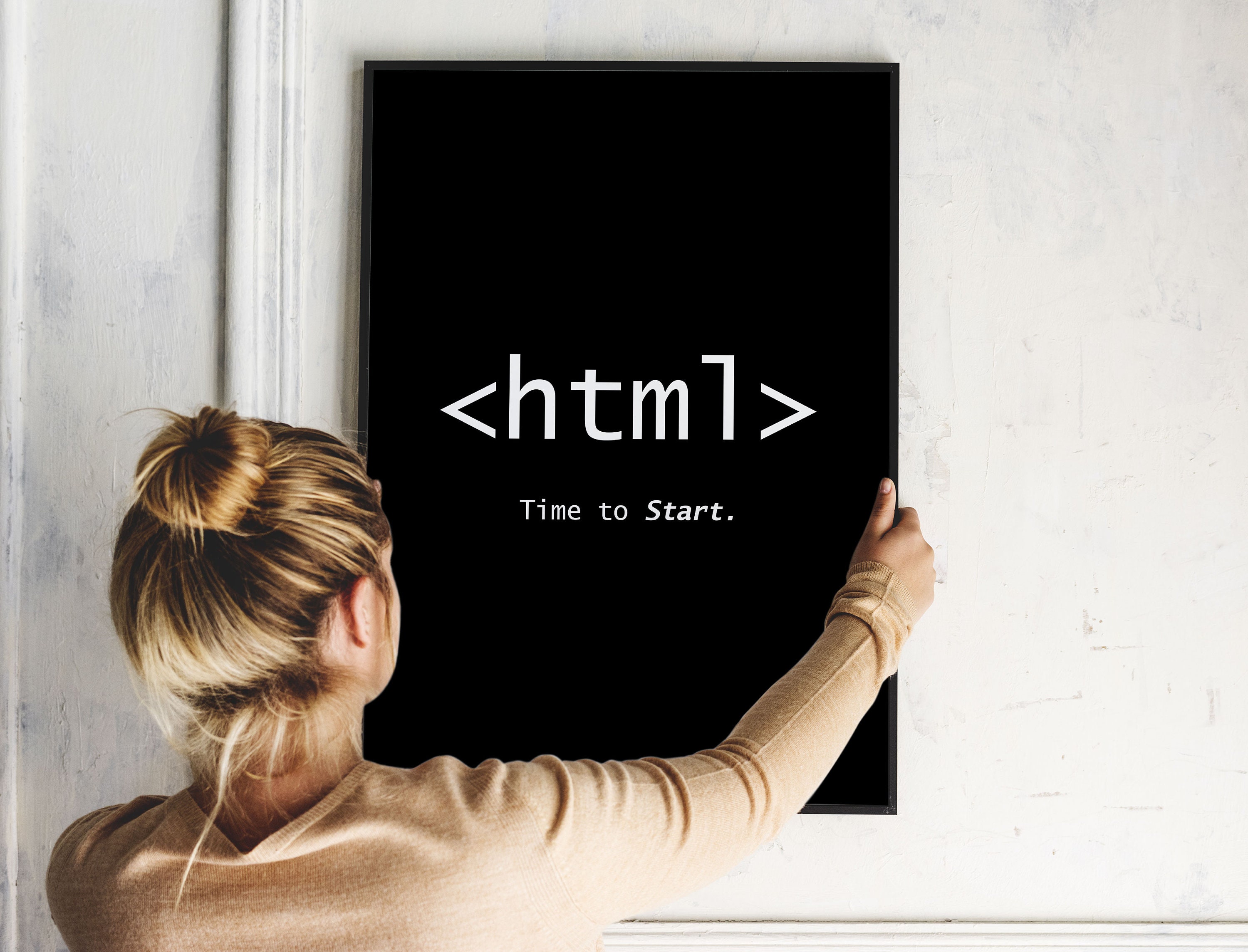 HTML Poster. Computer Room Decor. Coding Posters. Programmer - Etsy
