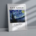 Vincent Van Gogh the Starry Night Redesigned Poster. Van Gogh Poster ...