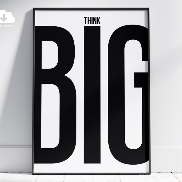 Think Big - Etsy