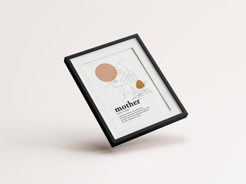 MOTHERS Day Gift Idea Poster. Printable MOTHERS Day Gift. - Etsy