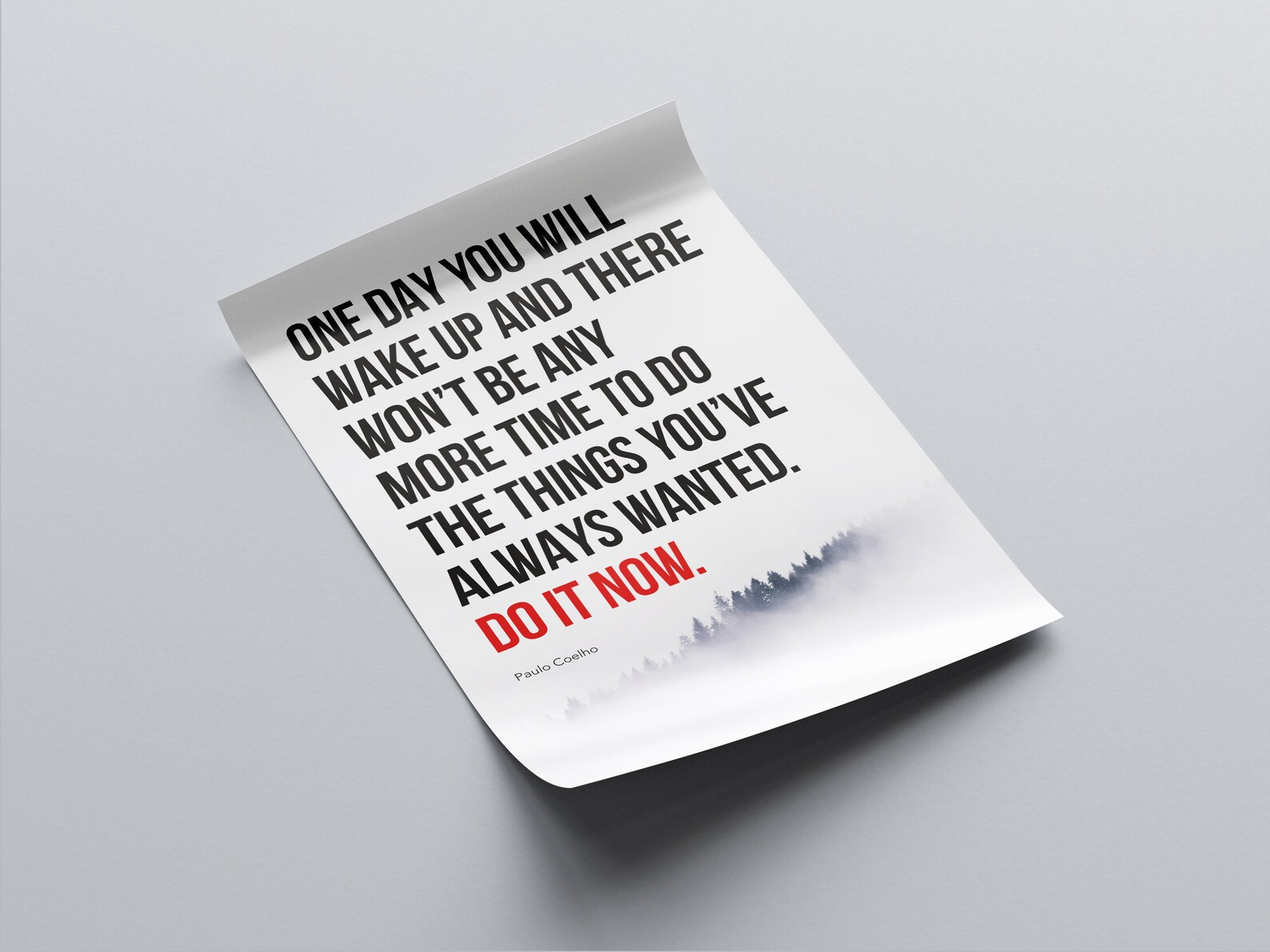 DO IT NOW Poster. Printable Quote Poster. Motivational Poster. - Etsy