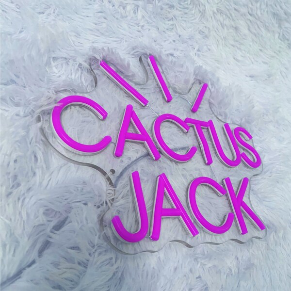 Cactus Jack Neon Sign - Etsy