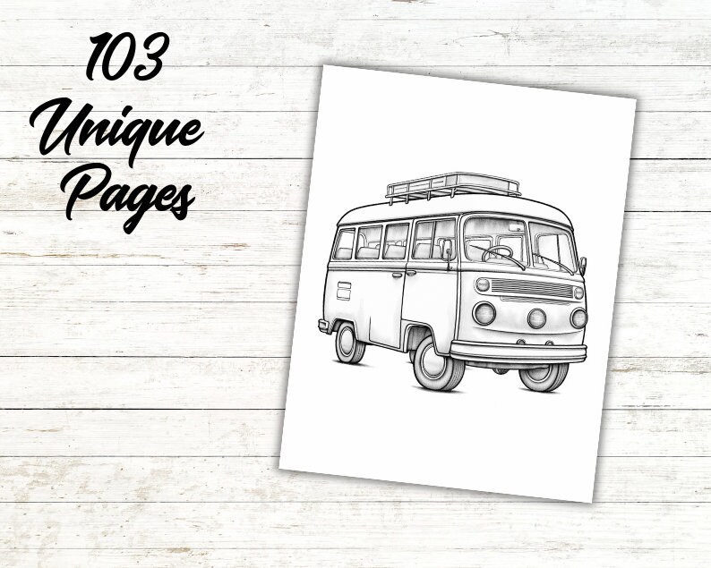 103 Vehicle Coloring Pages for Kids | Cute Vehicle Coloring Book ...