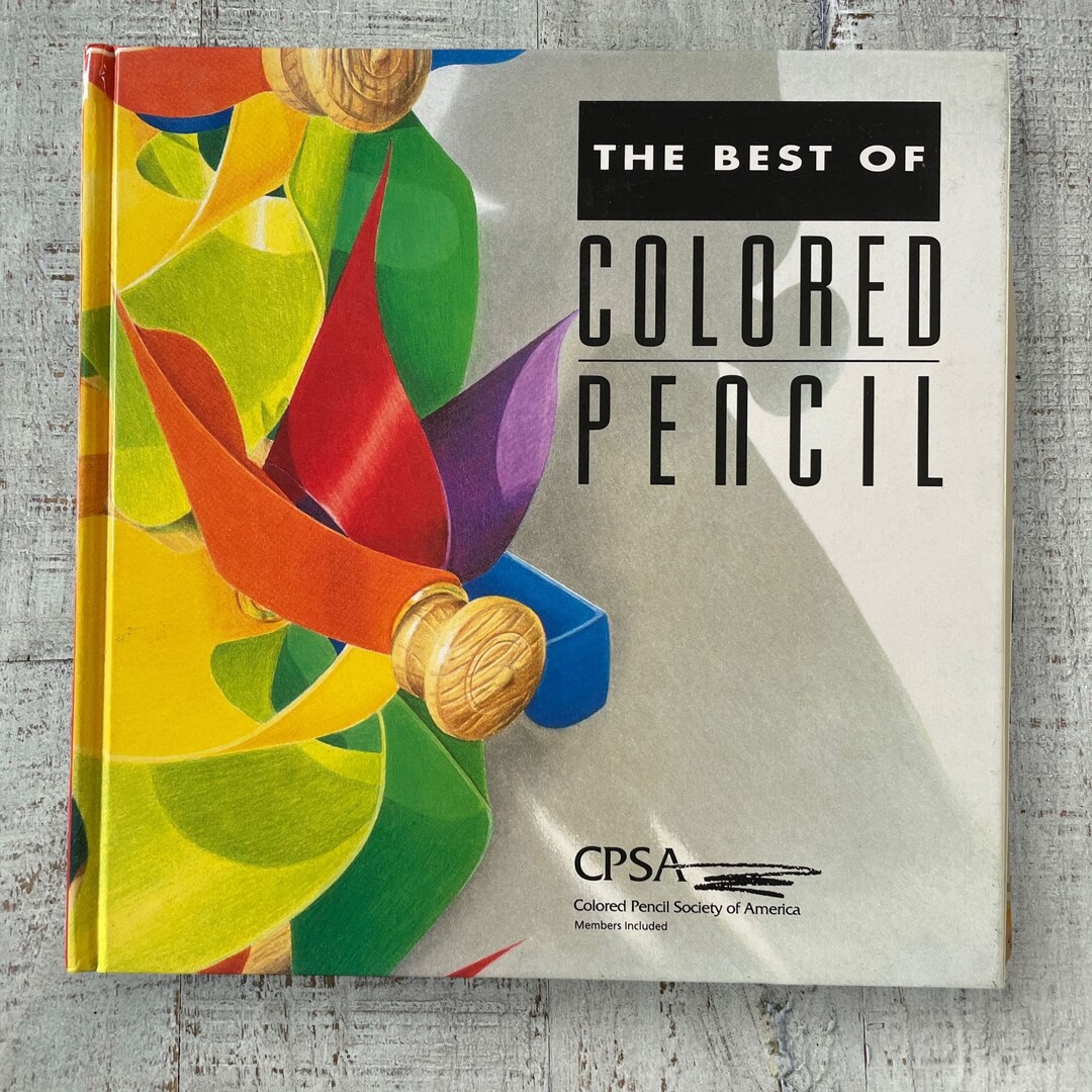 The Best of Colored Pencil Drawing 1993 CPSA Members Included - Etsy