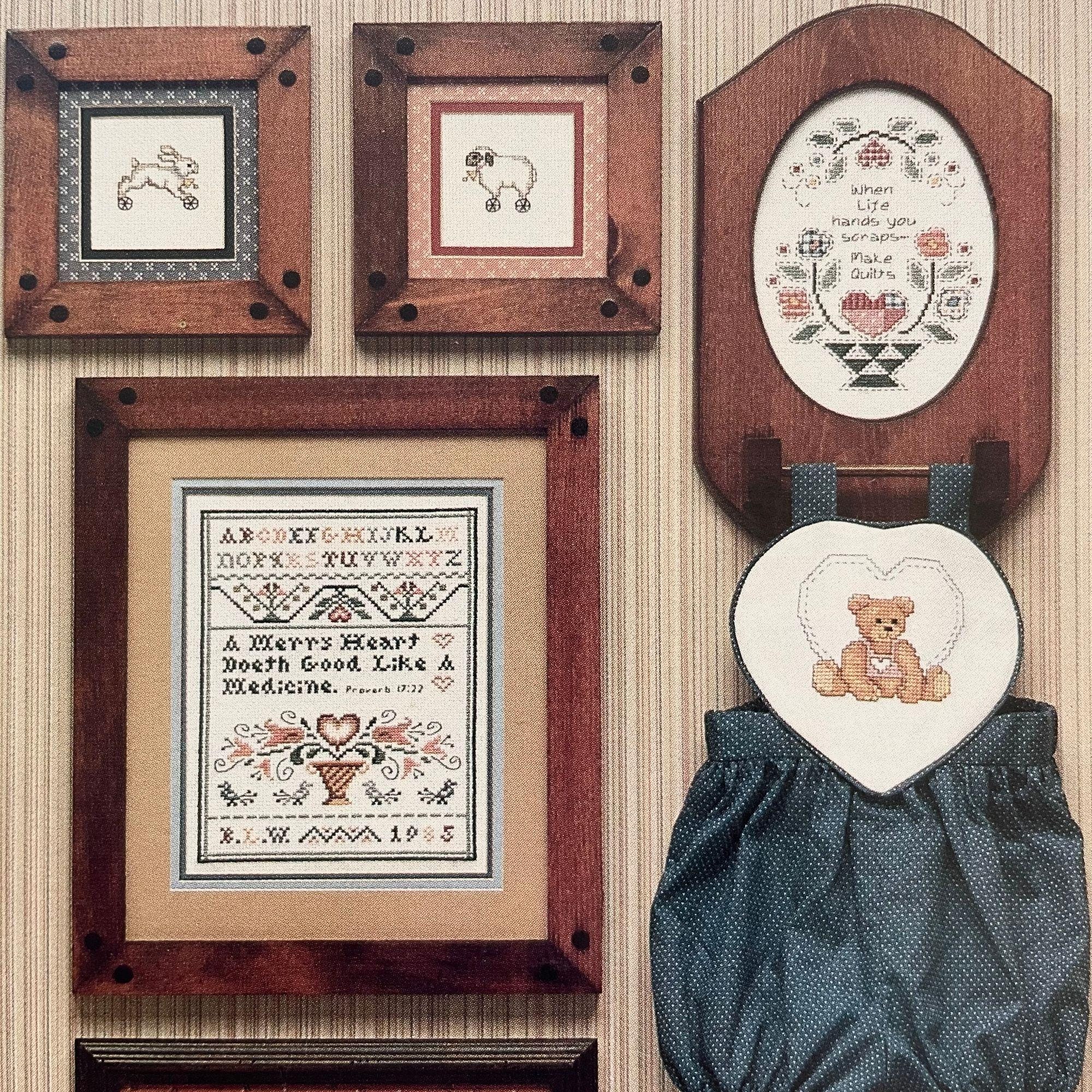 Patchwork Hearts Cross Stitch Charts Graph-it Arts Book 2 Lynn - Etsy