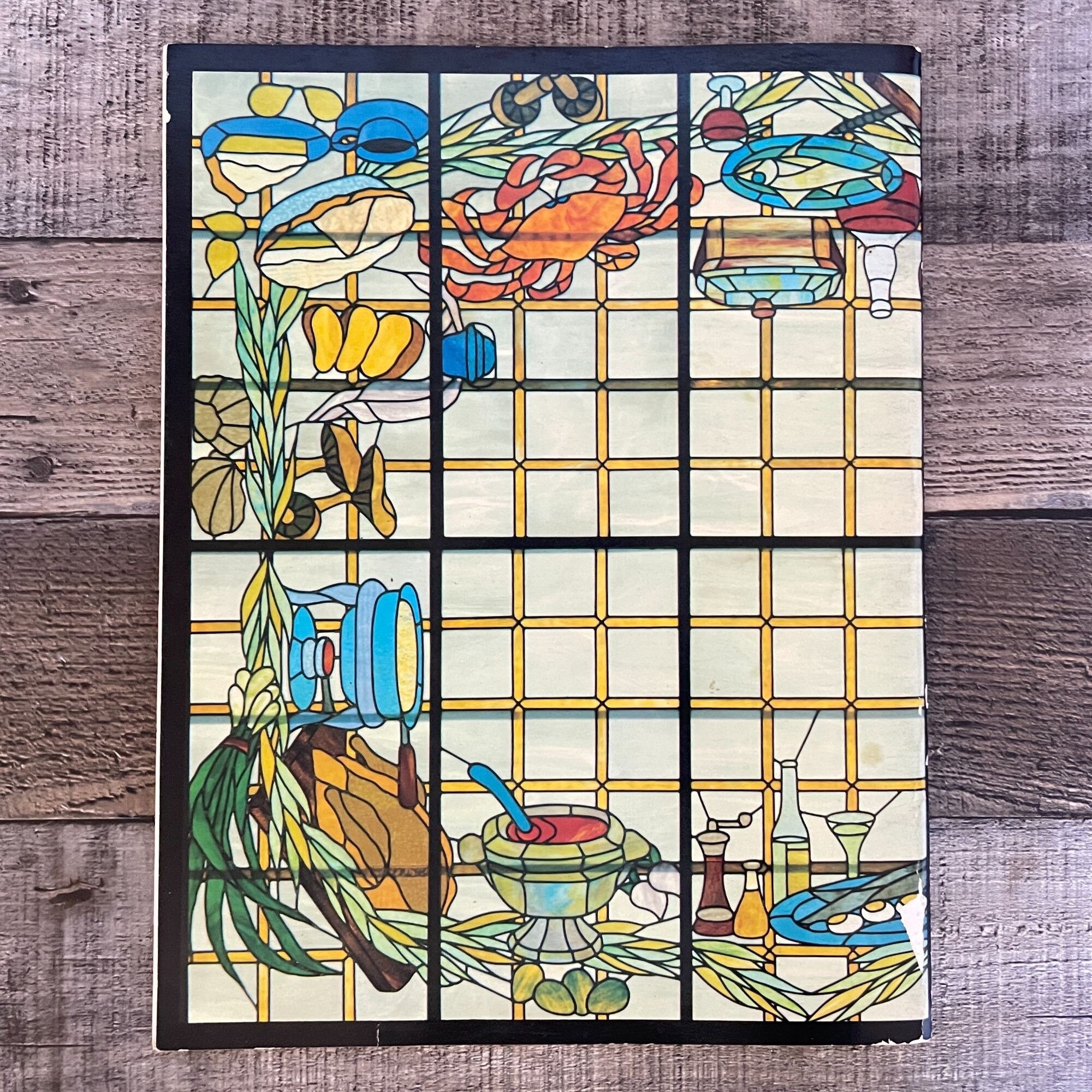Stained Glass Patterns in Color 1978 Design Reference Book 130831 - Etsy