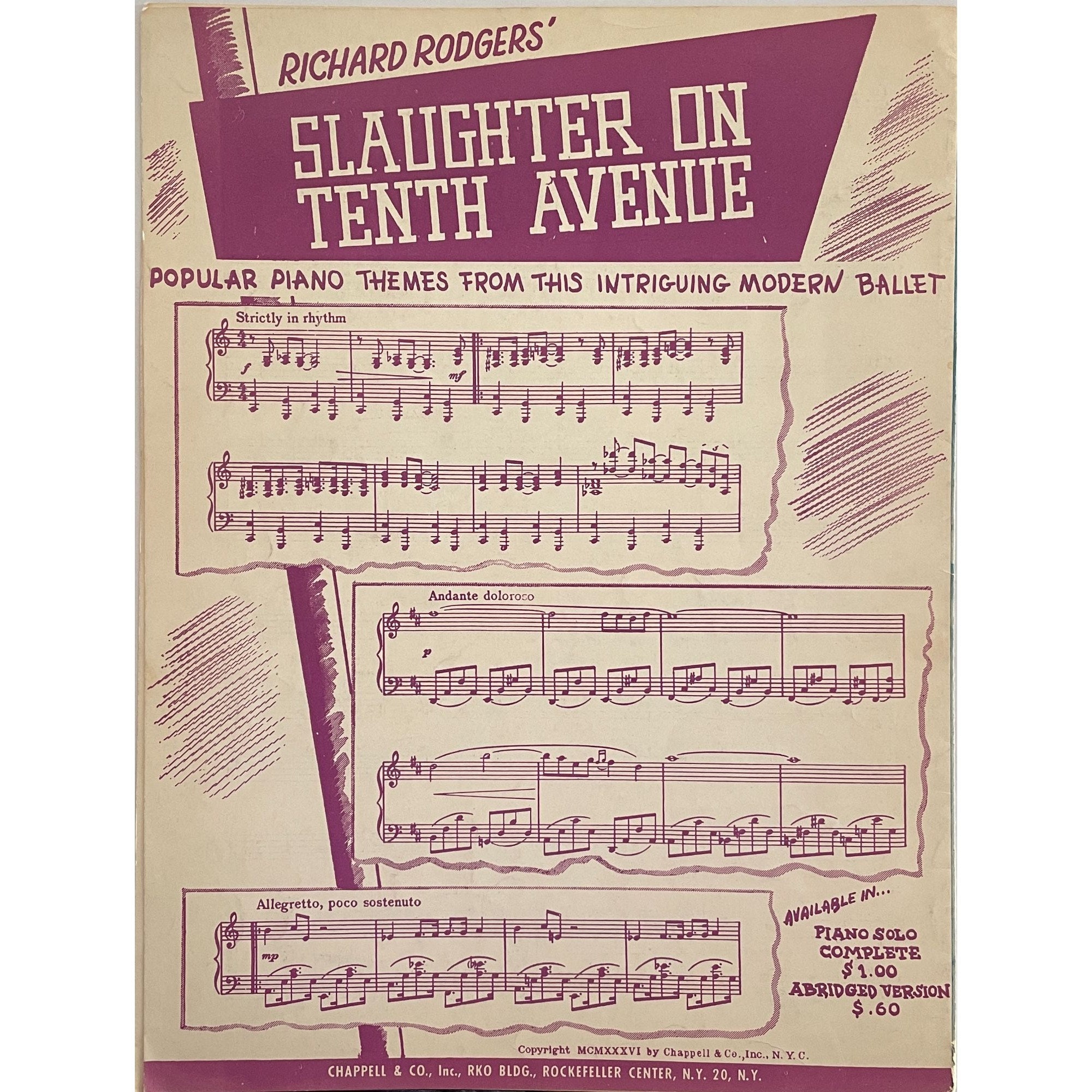 South Pacific Sheet Music Some Enchanted Evening 1949 Rogers ...