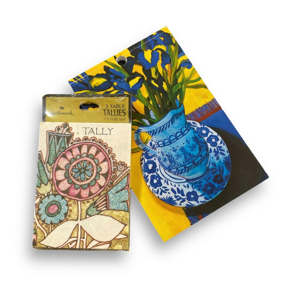 Vintage Bundle Lot Hallmark Table Tally Pack & Congress Bridge Score ...