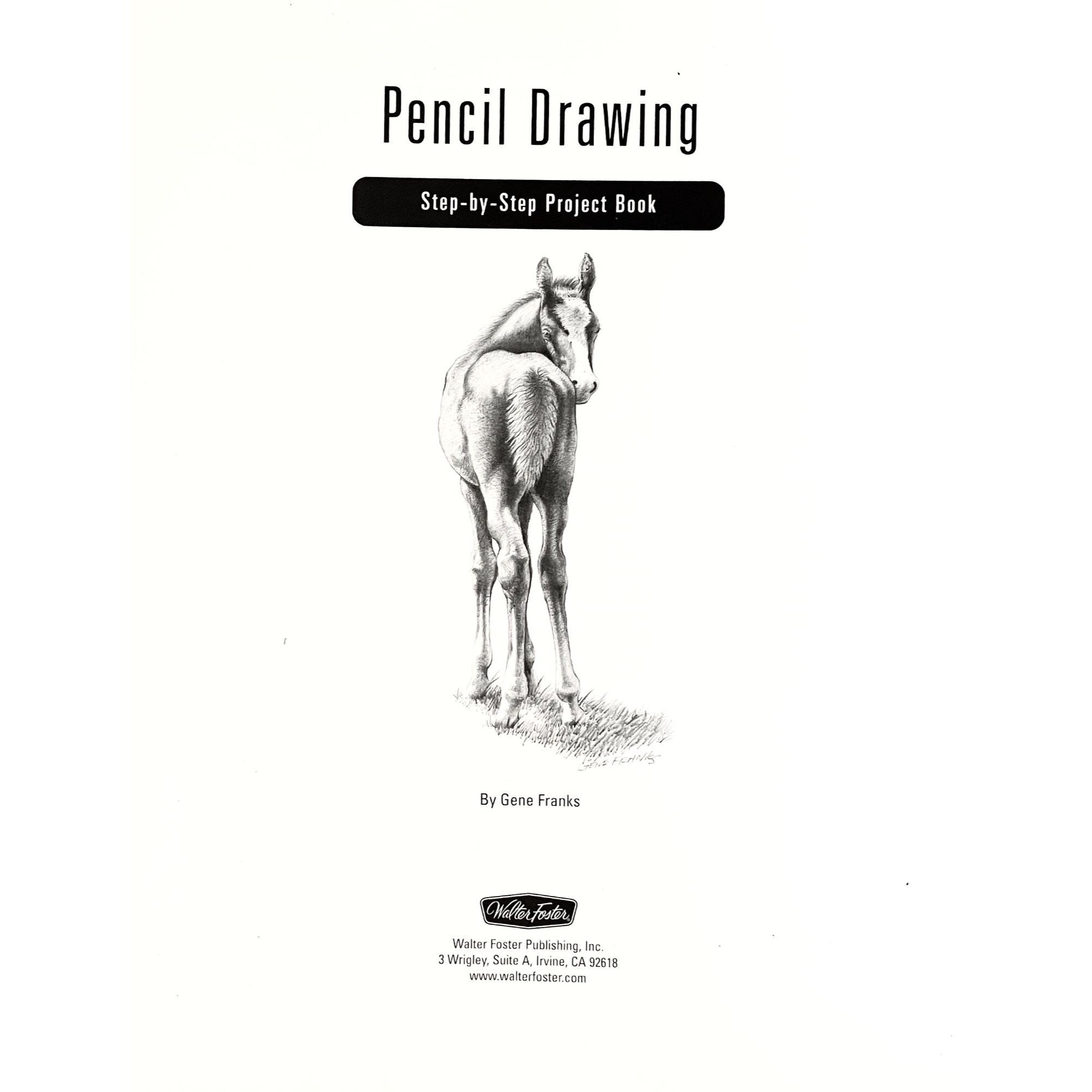 Pencil Drawing Step by Step Project Book by Gene Franks 2006 PB Walter ...