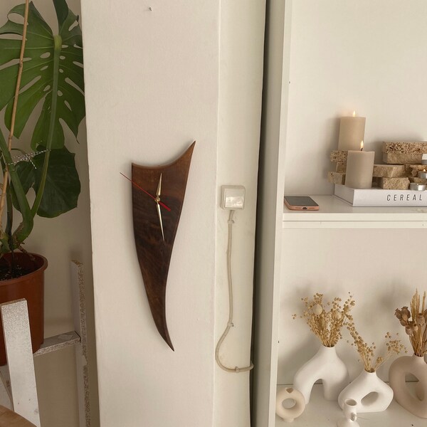 Handmade Wood Clock - Etsy
