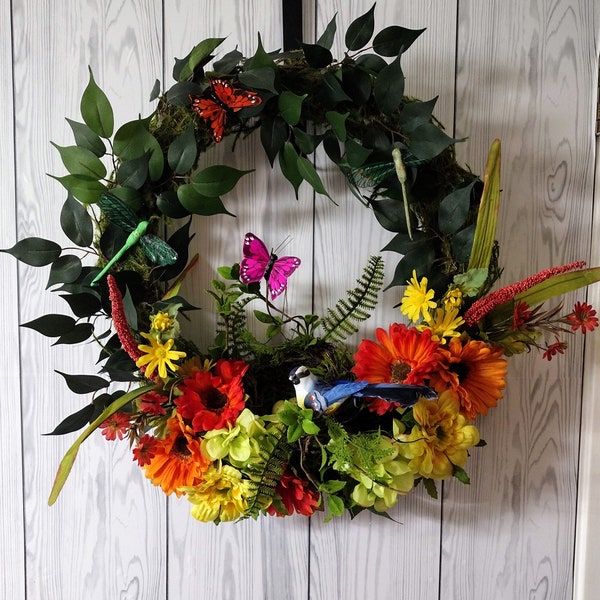 Wreath Outdoor - Etsy
