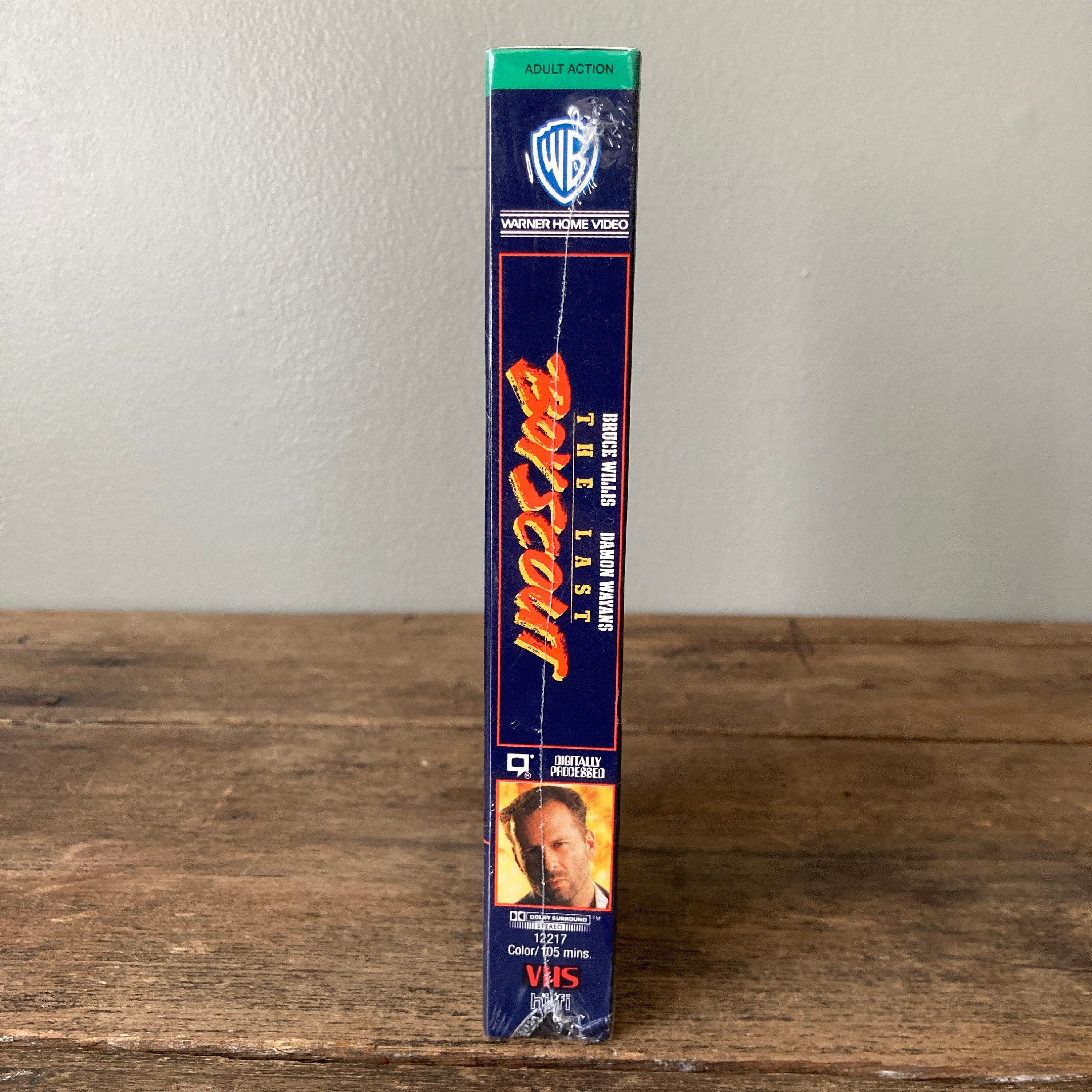 1992 the Last Boy Scout Sealed VHS Tape / Vintage Film Geffen Warner ...