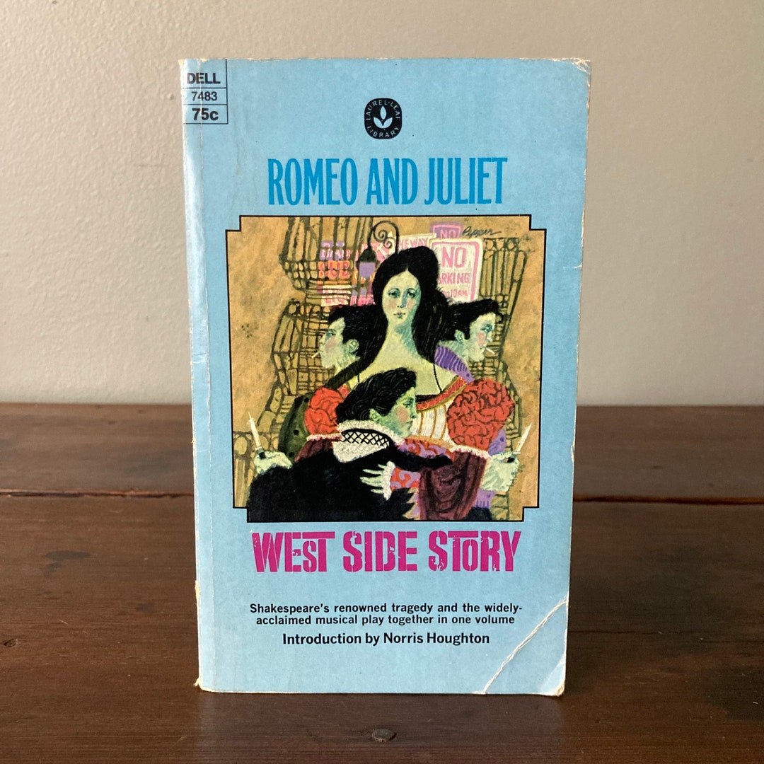 1972 Romeo and Juliet & West Side Story Paperback Book / Vintage Dell ...