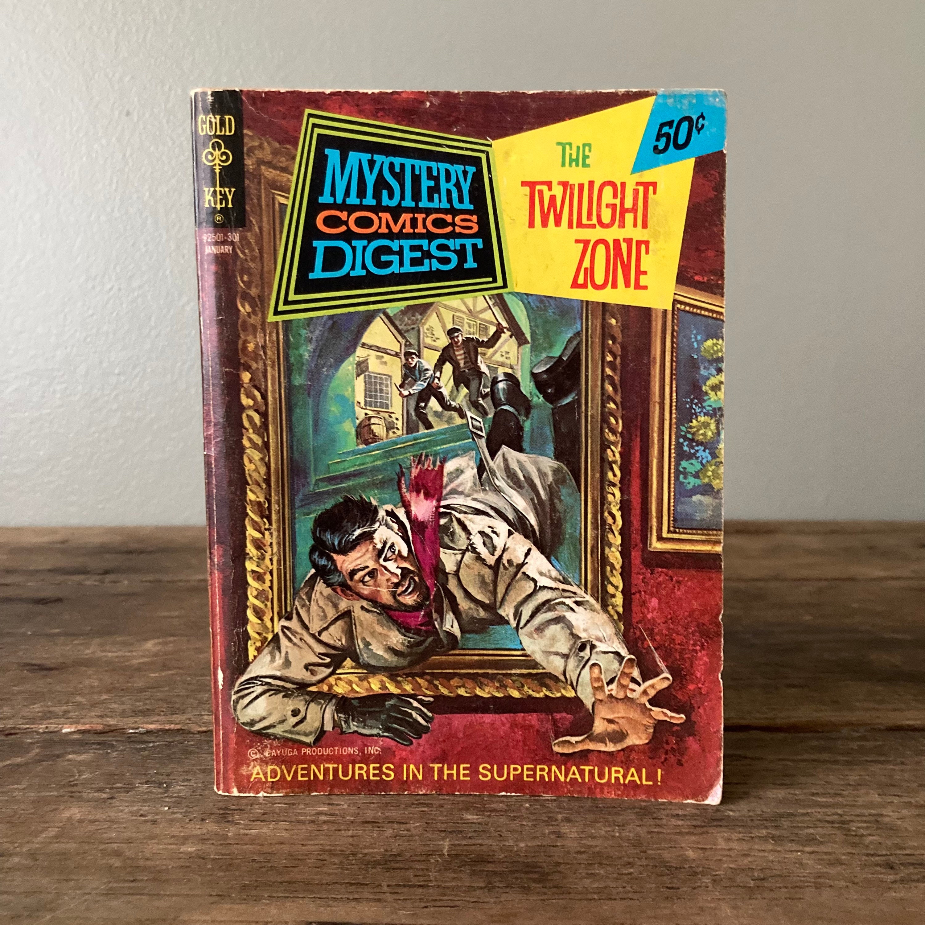 1972 Mystery Comics Digest the Twilight Zone Paperback Comic - Etsy