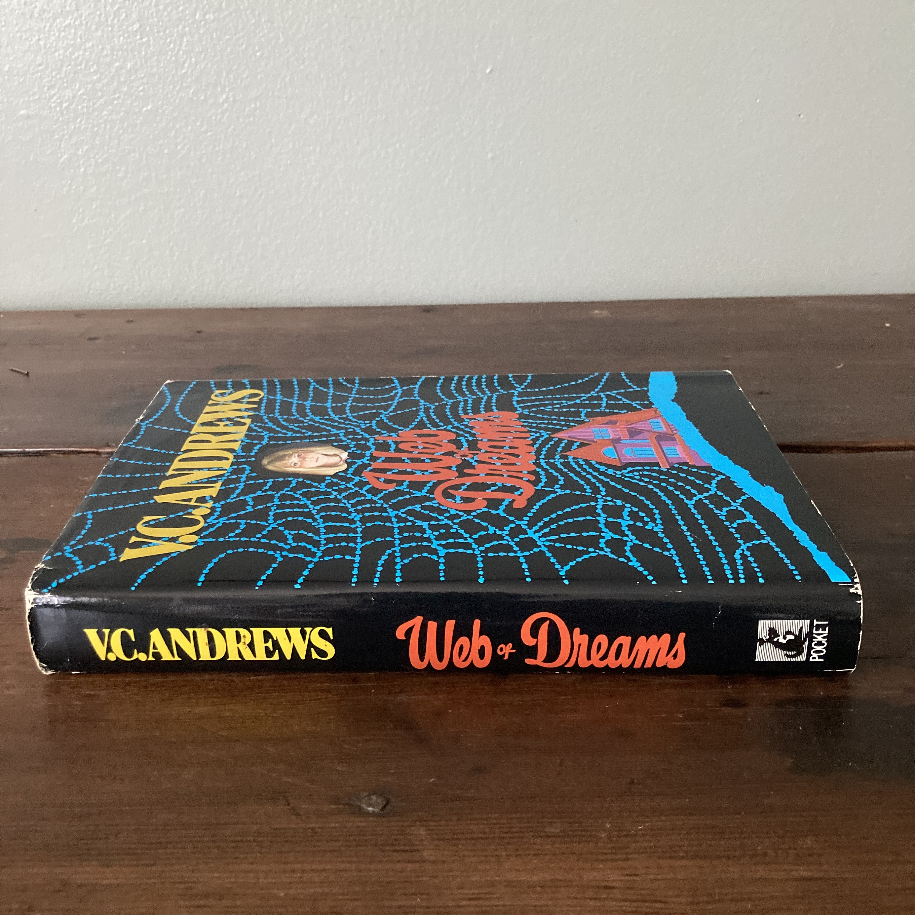 Web of Dreams Hardcover Book / Vintage 1990 V.C. Andrews Thriller ...