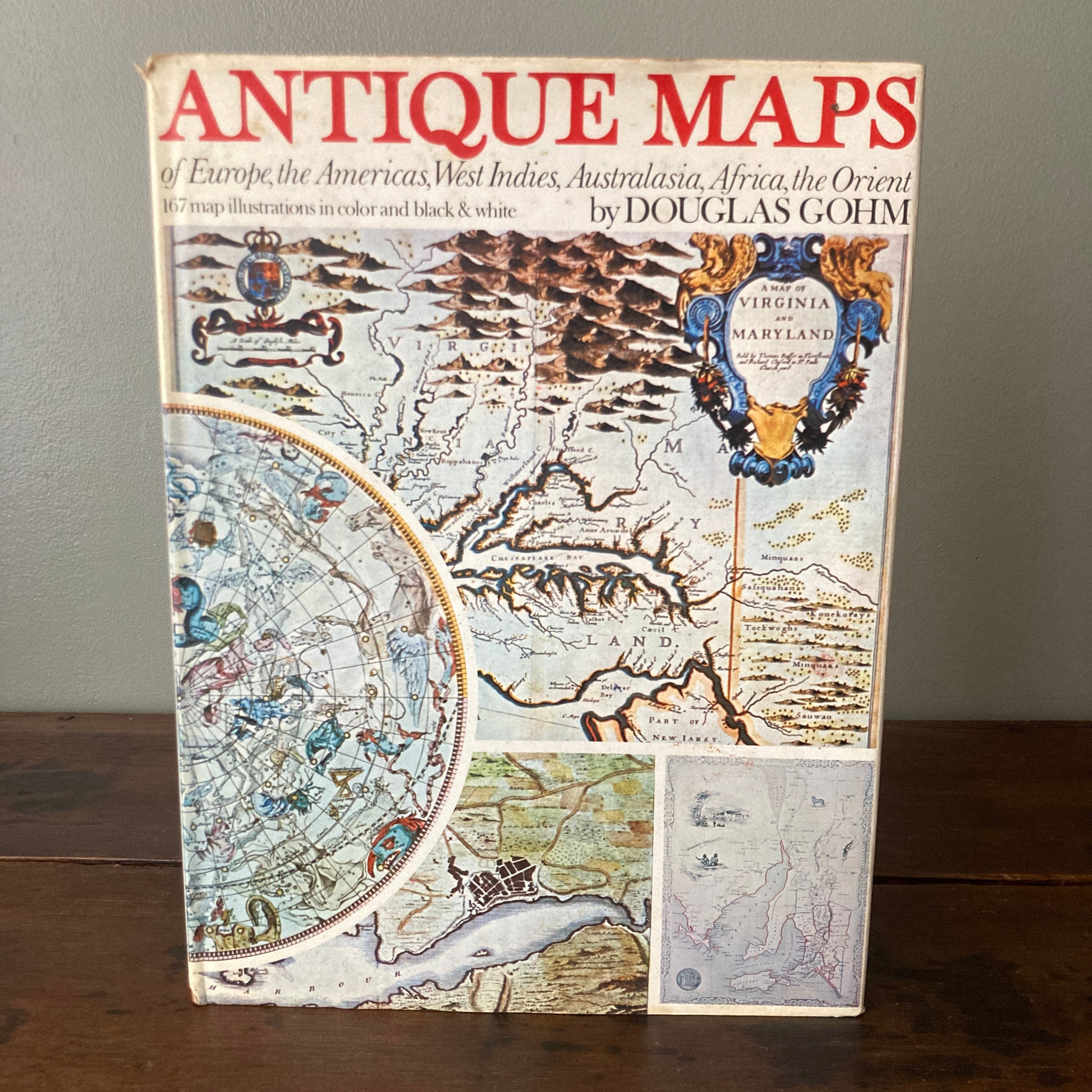 1972 Antique Maps Hardcover Book / Vintage Douglas Gohm - Etsy