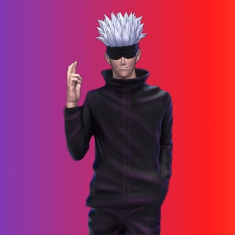 Satoru Gojo Jujutsu Kaisen STL File di stampa 3d A - Etsy Italia Satoru Gojo Jujutsu Kaisen STL File di stampa 3d A - Etsy Italia