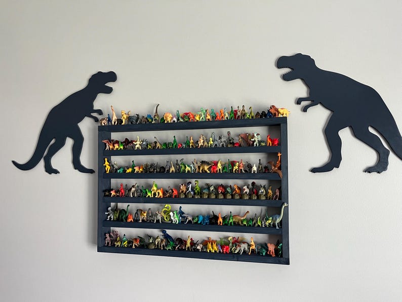 Floating Shelf for Dinosaurs/ Dinosaur Floating Shelf/ Small Decor ...