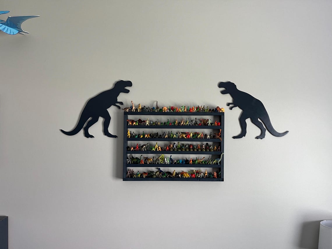 Floating Shelf for Dinosaurs/ Dinosaur Floating Shelf/ Small Decor ...