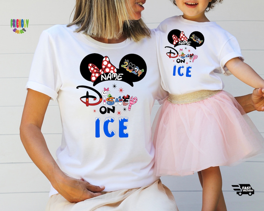 Disney on ICE Custom Shirts, Disney on Ice Shirt, Matching Disney ...