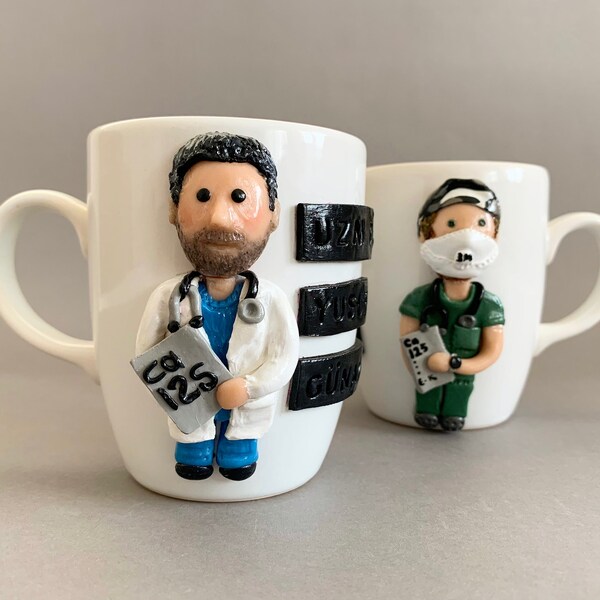 Polymer Clay Mug - Etsy