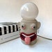 Handmade Ceramic Table Lamp / Face Shaped Ceramic Lamp / Unique Ceramic ...