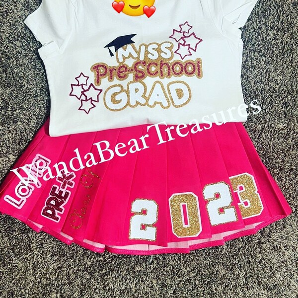 Graduation Skirt Set - Etsy