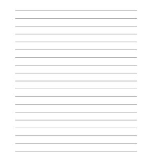 Printable Lined Paper, Lined Notes Printable, Lined Sheets Printable ...