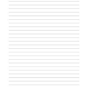 Printable Lined Paper, Lined Notes Printable, Lined Sheets Printable ...
