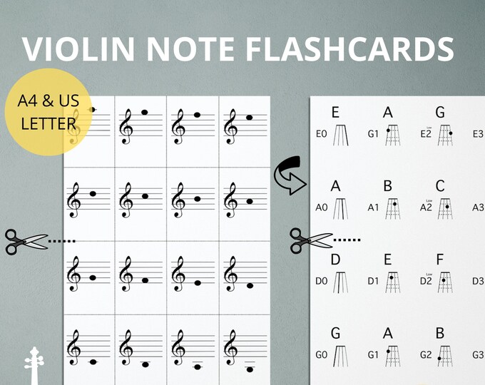 Piano Mastery Flash Cards V2 - Treble and Bass Clef - Music Theory ...