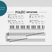 MUSIC NOTATION POSTER, Music Notes Chart, Piano Notes Poster, Piano ...