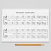 MAJOR KEY SIGNATURES Cheat Sheet, Music Theory Poster, Printable Key ...