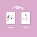 VIOLIN NOTE FLASHCARDS -instant Download, Learn the Violin Notes ...