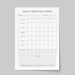 SUZUKI PRACTICE CHART, Music Practice Log, Editable Practice Sheet ...