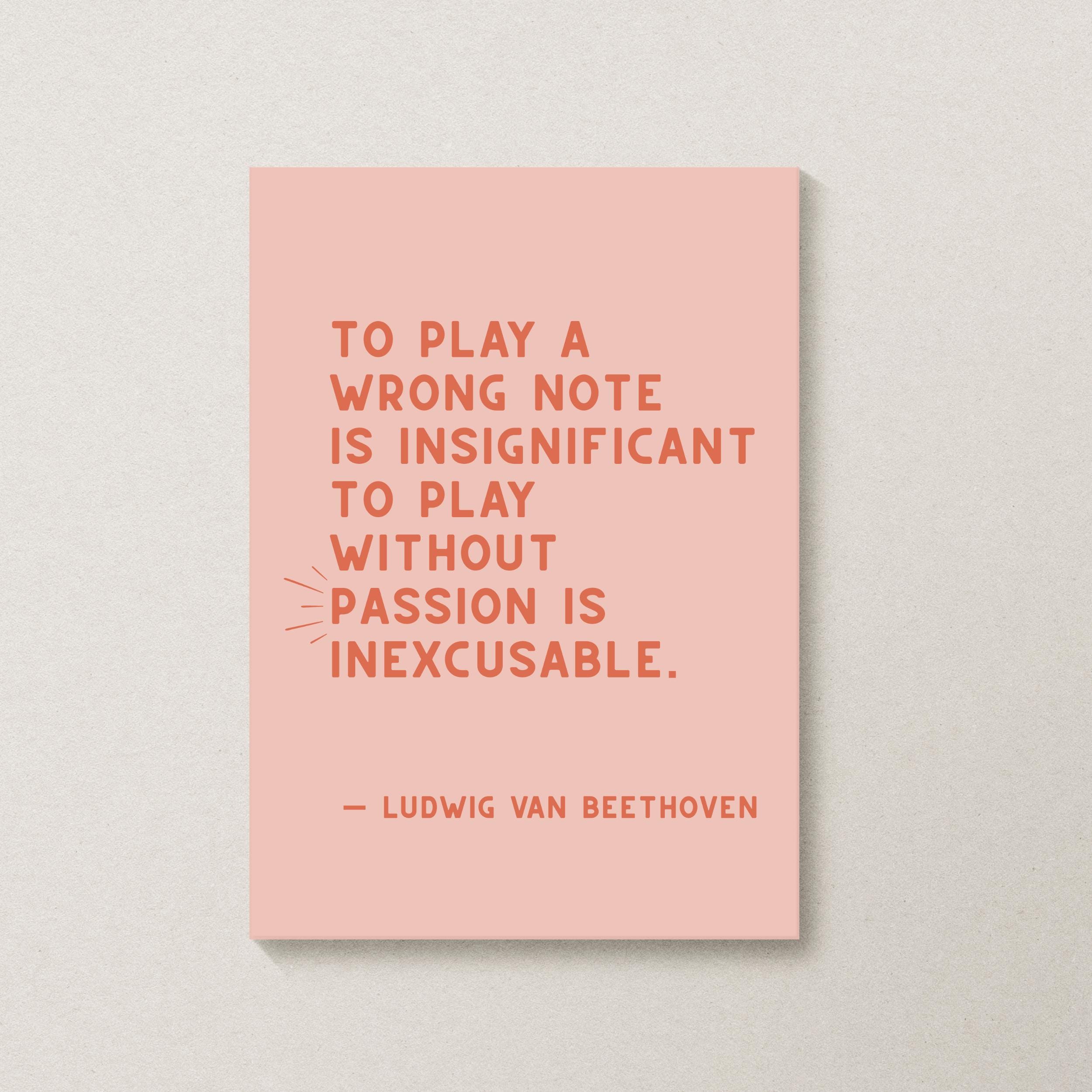 Inspirational Music Quote Wall Art, Music Studio Art, Music Classroom ...