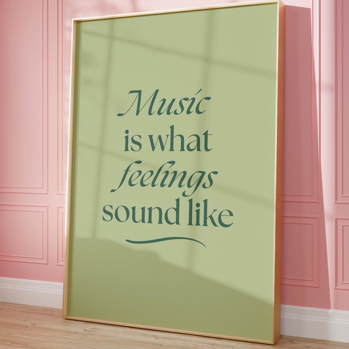 Inspirational Music Quote Wall Art, Music Room Decor, Music Classroom ...