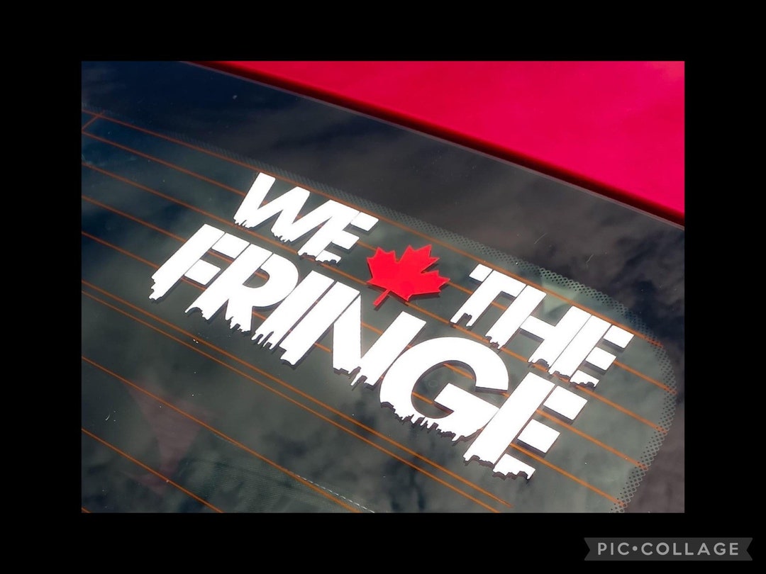 We the Fringe Car Window Decal Car Window Sticker Permanent - Etsy