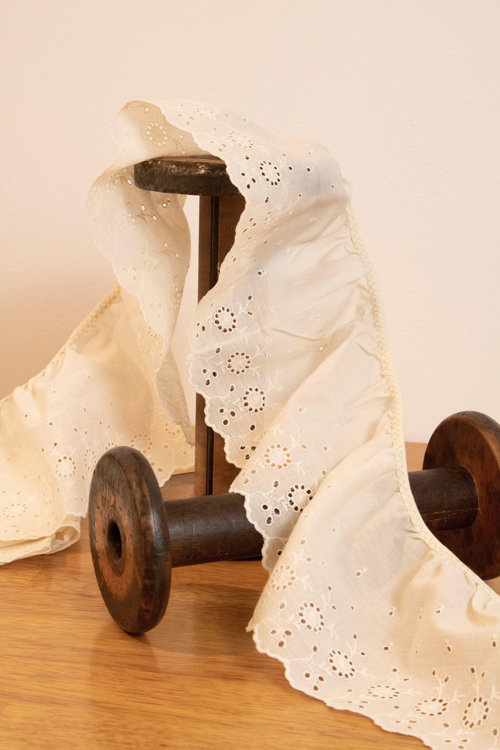 Vintage Eyelet Ruffle Lace Edging Very Soft 5 1/4 - Etsy