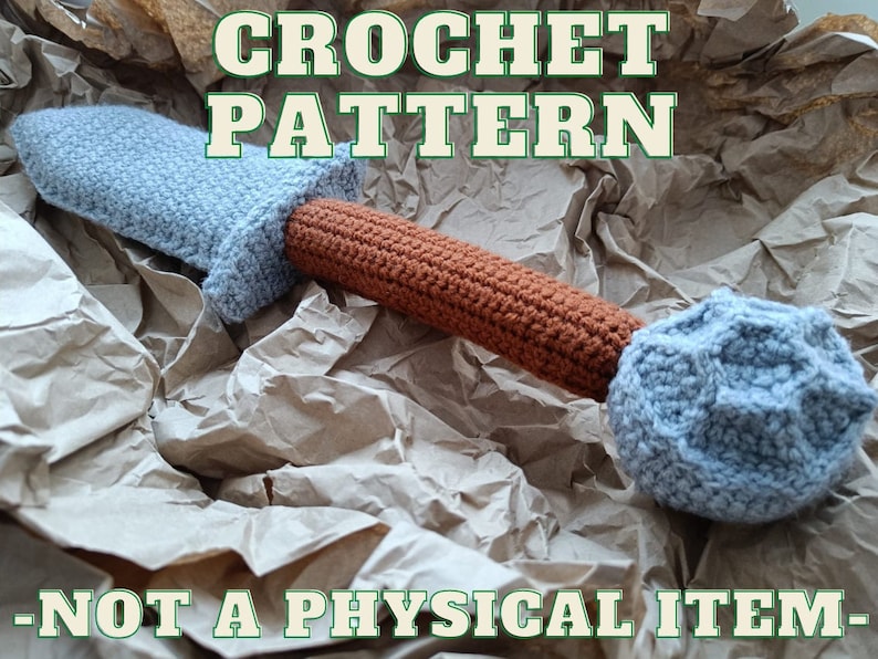 Simple Dagger Crochet Pattern - Etsy