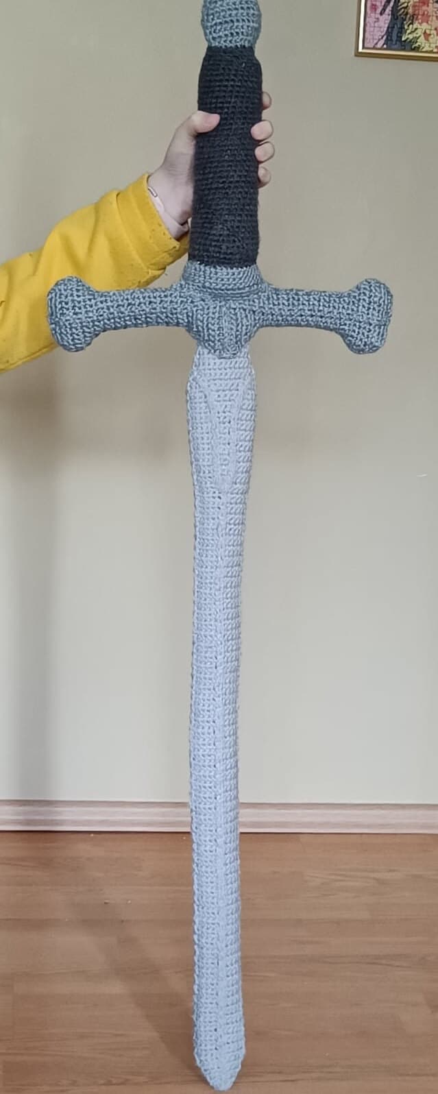 Simple Sword Crochet Pattern Only Digital Download PDF - Etsy