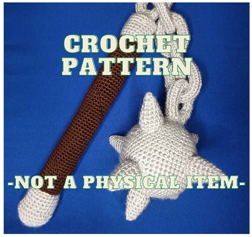 Flail Crochet Pattern PDF File Only Digital Download - Etsy