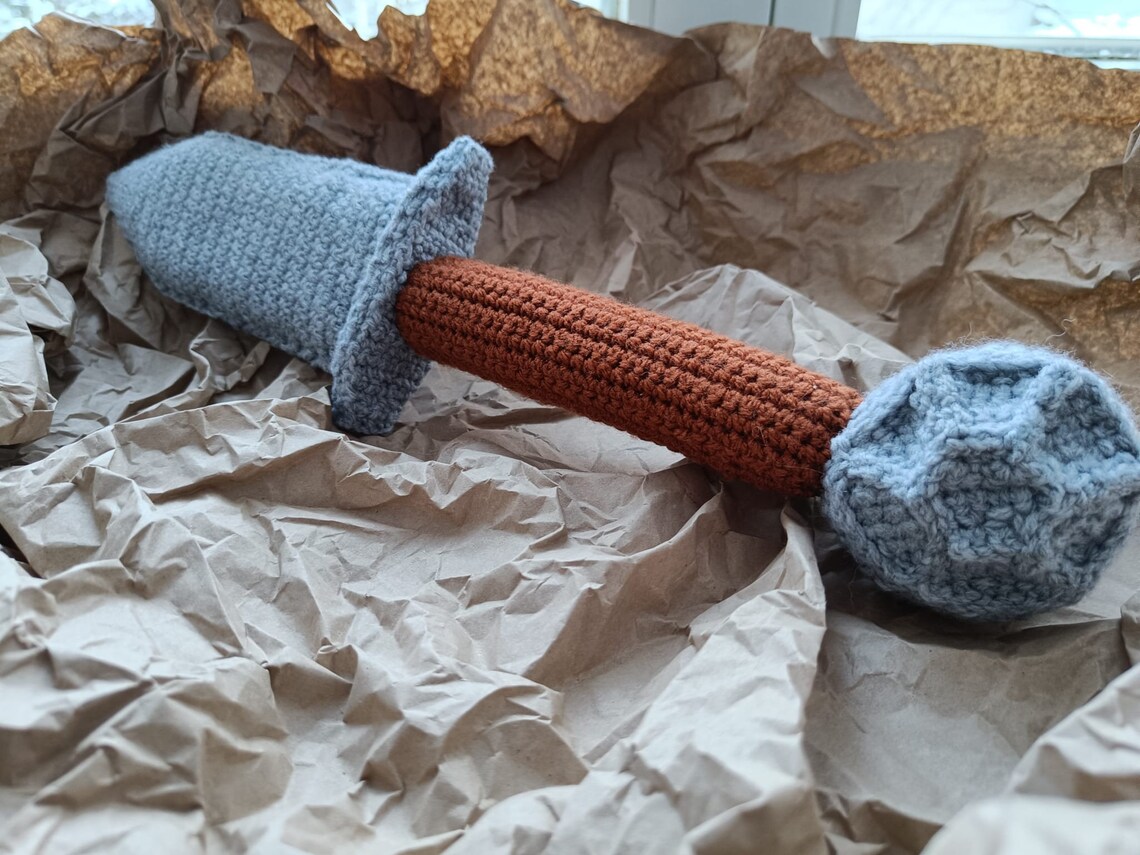 Simple Dagger Crochet Pattern - Etsy