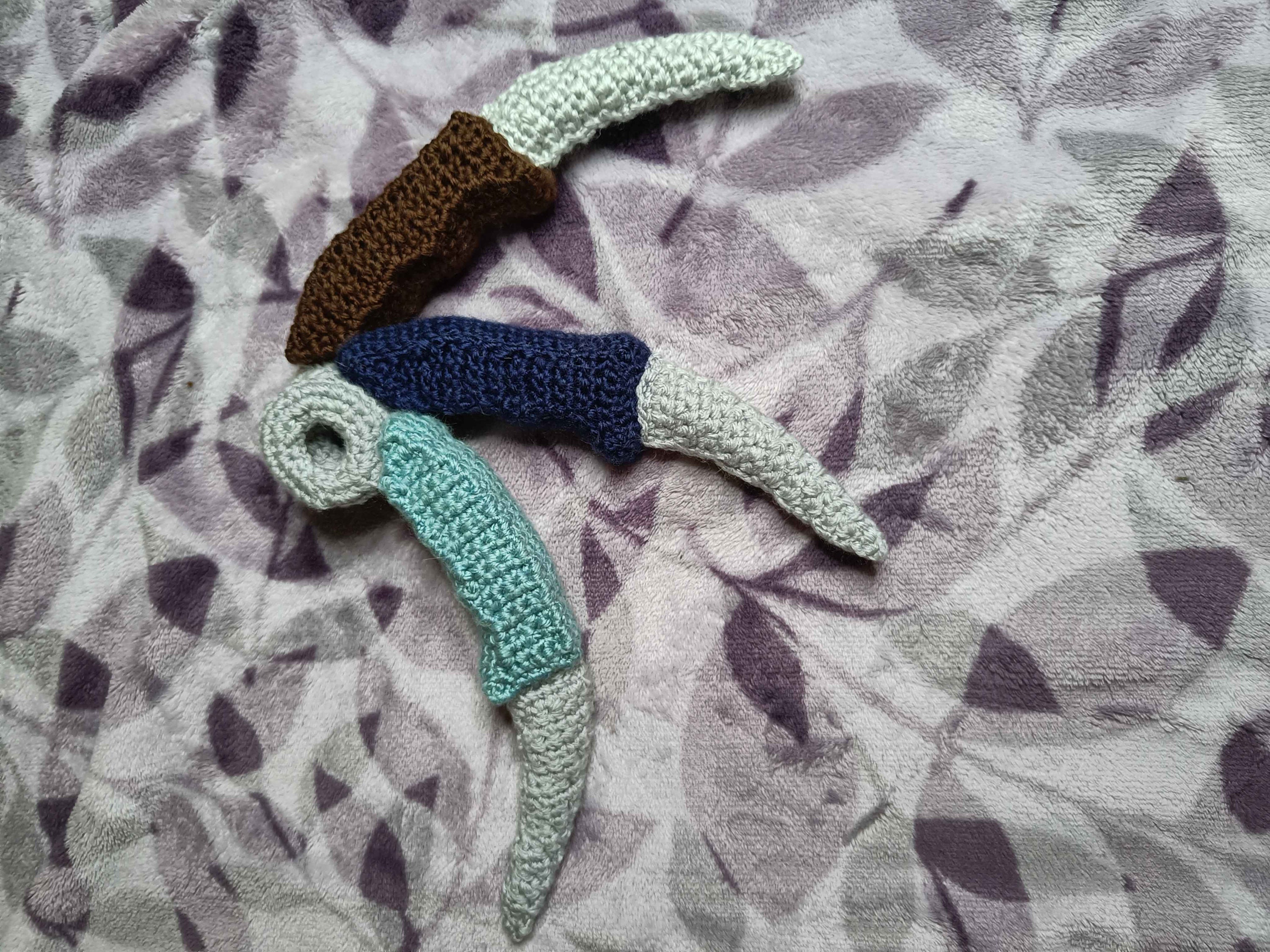 Karambit Style Dagger Crochet Pattern PDF File ONLY Digital Download - Etsy