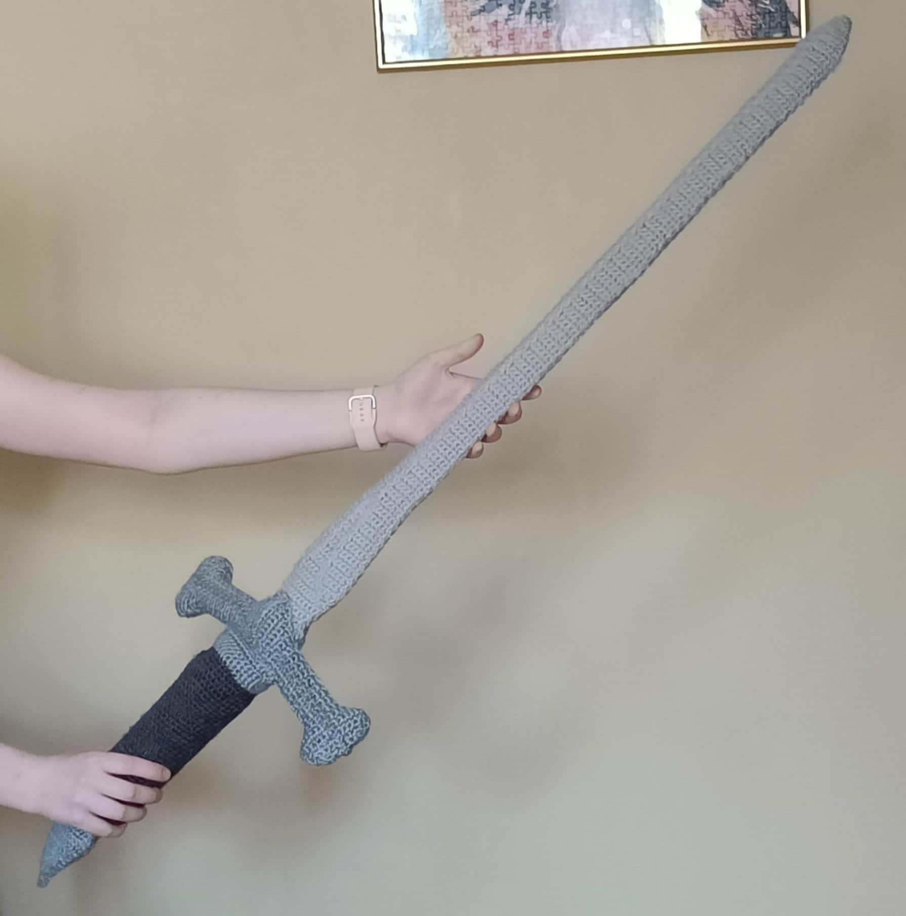 Simple Sword - Crochet Pattern Only - Digital Download - PDF - Etsy